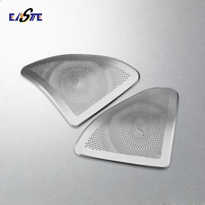 China Germany OEM Custom Etched 304 Stainless Steel Automotive Speaker Grill Mesh for Car Door & Dashboard for sale