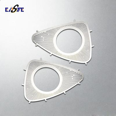 China OEM Metal Chemical Etching Automotive Speaker Grilles 0.05mm Precision 600x800mm Size for sale