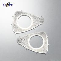 China Custom Photo Etch Mesh Perforated Metal Speaker Grill 0.1mm Hole IATF 16949 for sale