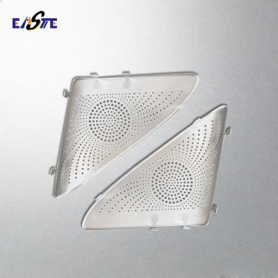 China Chemical Etching 304 Stainless Steel Auto Speaker Grill Cover 0.03-1.2mm Thickness Precision Metal Components for sale