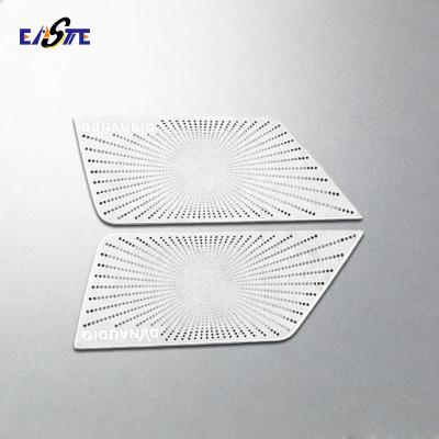 China Photo Etching Custom Stainless Steel Mesh Car Speaker Grill Cover for sale