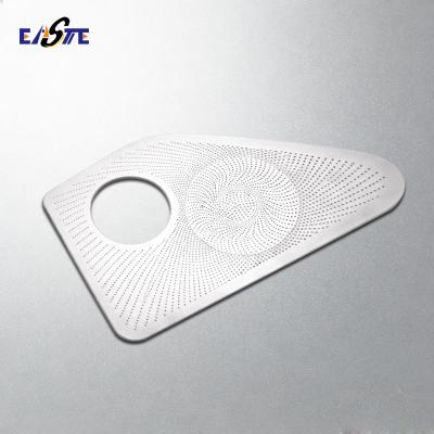 China Custom Photo Etched Stainless Steel Speaker Grill SUS304 0.3mm-0.8mm for Car Audio for sale