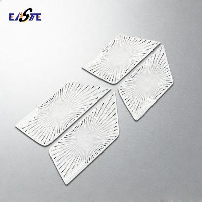 China Custom Stainless Steel Car Speaker Grills Photo Etching Service 0.3-0.8mm Thickness for sale