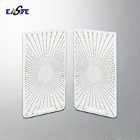 China Custom 0.5mm to 1.0mm Stainless Steel Etched Car Speaker Grills with ±0.005mm Precision for sale