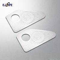 China Custom 0.5mm to 1.0mm Stainless Steel Etched Car Speaker Grills with ±0.005mm Precision for sale