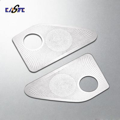 China Precision Metal Etching Stainless Steel Speaker Mesh Covers 0.02-3mm Thickness ±0.005mm Tolerance for sale