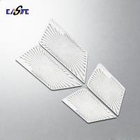 China Custom 0.5mm to 1.0mm Stainless Steel Etched Car Speaker Grills with ±0.005mm Precision for sale