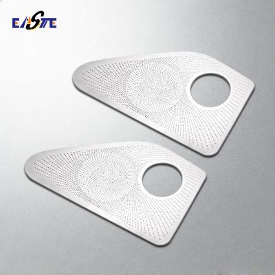 China Custom Photo-Etched Speaker Grilles for Automotive Interiors 0.02-1.5mm Thickness for sale