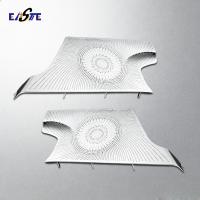 China Custom Chemically Etched Stainless Steel Automotive Speaker Covers 0.5mm to 1.0mm for sale
