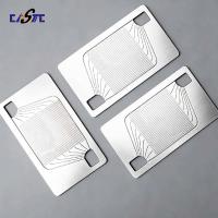 China Custom Stainless Steel Titanium Bipolar Plates Micro-Etched Flow Channels 0.15mm Width for sale
