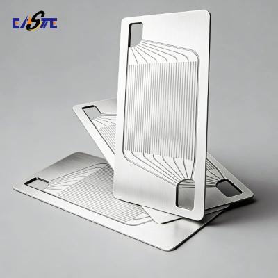 China Custom Stainless Steel Titanium Bipolar Plates Micro-Etched Flow Channels 0.15mm Width for sale