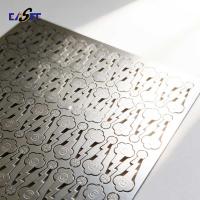 China High Precision Photo Chemical Etching Metal Art Crafts 0.02-3.0mm Thickness 0.05mm Feature Size for sale