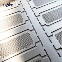 China Stainless Steel Etching Micro Hole Speaker Grilles for Mobile Phones with ±0.01mm Tolerance and 30-70% Open Area Ratio for sale