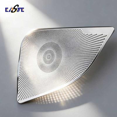 China Precision Etched Automotive Speaker Grills with ±0.01mm Tolerance and 30-70% Open Area Ratio for sale