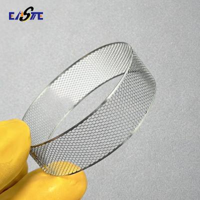 China Custom Photo Etched Stainless Steel 304 Smoke Detector Mesh Cover 0.05-0.5mm for sale