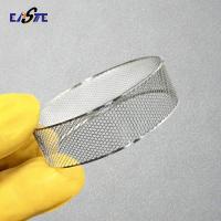China Custom 0.1mm 304 Stainless Steel Etched Filter Screen Mesh for Smoke Detectors - 25 Micron Holes ±0.01mm Tolerance for sale