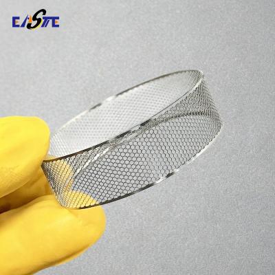 China Custom 0.1mm 304 Stainless Steel Etched Filter Screen Mesh for Smoke Detectors - 25 Micron Holes ±0.01mm Tolerance for sale