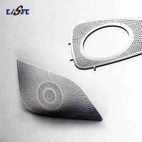 China Custom Etched Car Speaker Grilles 0.02-1.5mm Stainless Steel for Automotive Audio for sale