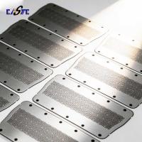 China Custom Etched Metal Mesh Panels 0.03mm Hole Size ±0.01mm Tolerance for Acoustic Optical Automotive for sale