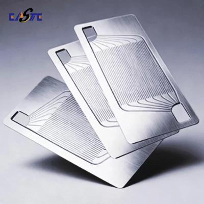 China Custom Etched Bipolar Plates for Fuel Cells and Hydrogen Electrolyzers 0.5mm-3.0mm Thickness for sale