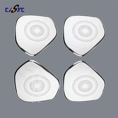 China Custom Chemically Etched Metal Speaker Grilles for Car Audio 0.01mm Tolerance for sale