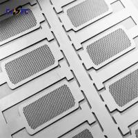China Advanced Etched Mobile Phone Speaker Mesh with Ultra-Precision Micro-Perforations for sale
