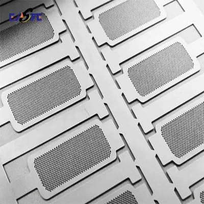 China Advanced Etched Mobile Phone Speaker Mesh with Ultra-Precision Micro-Perforations for sale