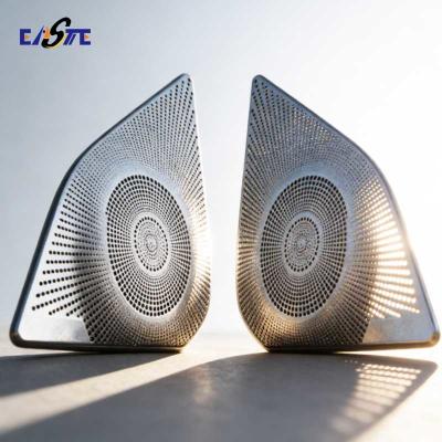 China Chemical Etched Metal Speaker Grilles 0.02-1.5mm Thickness Corrosion-Resistant for Automotive Audio for sale