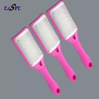 China 304 Stainless Steel Etched Foot Exfoliator 0.03mm Tolerance Anti-Rust for Pedicure Tools for sale