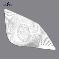 China Precision Etched Car Speaker Grill Micro-Perforated Acoustic Design 0.01mm Tolerance Customizable for sale