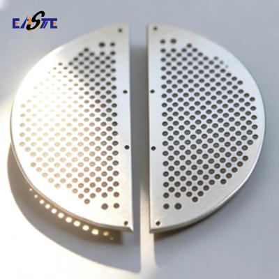 China Precision Etched Car Speaker Grill Micro-Perforated Acoustic Design 0.01mm Tolerance Customizable for sale