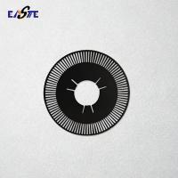 China Custom Precision Etched Encoder Disk SUS304 Metal Photo Chemical Etching Rotary Encoder Disk for Motion Control Sensor for sale