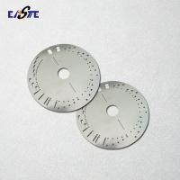 China High Tolerance ±0.01mm Etched Encoder Disk Burr Free Incremental Absolute Encoder Disc for Industrial Automation for sale