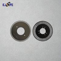 China Precision Etched Encoder Disc Stainless Steel Optical Rotary Encoder for sale