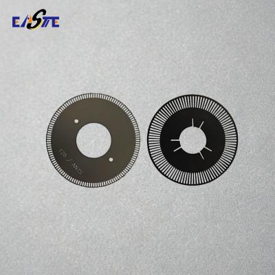 China Precision Etched Encoder Disc Stainless Steel Optical Rotary Encoder for sale