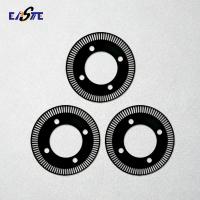 China High Precision Chemical Etched Metal Encoder Discs 0.03-1mm Thickness ±0.01mm Precision for Motion Control for sale