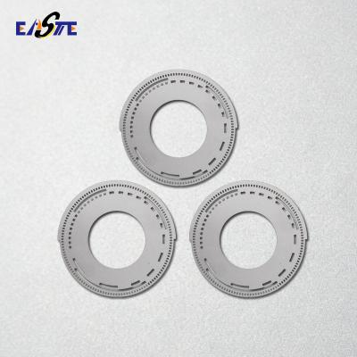 China Custom Precision Encoder Code Wheels Metal Film Code Disk ±0.01mm Accuracy Chemical Etching for sale