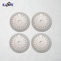 China Etched Encoder Discs Precision Photo Etched Optical Encoder Wheels for sale