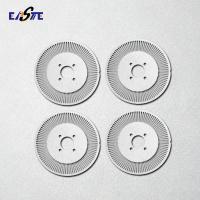 China Ultra-Thin Stainless Steel Encoder Discs 0.03-1mm Thickness with ±0.01mm Precision for Robotics and Automation for sale