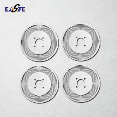 China Ultra-Thin Stainless Steel Encoder Discs 0.03-1mm Thickness with ±0.01mm Precision for Robotics and Automation for sale