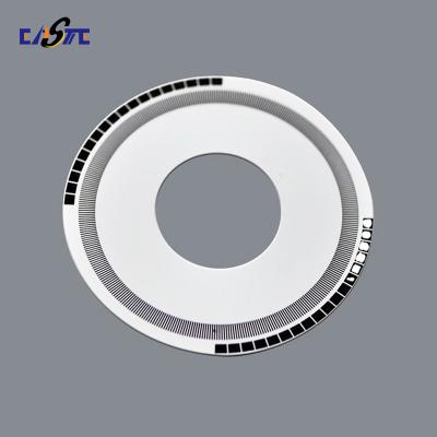China Ultra-Thin Etched Stainless Steel Encoder Discs 0.04mm Burr-Free Precision for Encoders for sale