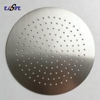 China 304 316 Stainless Steel Shower Head Etched Plate 0.3mm-2.0mm Hole for sale