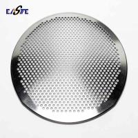 China Chemical Etched Automotive Speaker Mesh 0.03mm Micro-Porous Metal Grille Custom Car Audio for sale