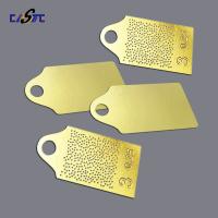 China Precision Copper Chemical Etching Services for 0.02mm to 1.5mm Components with ±0.01mm Tolerance for sale