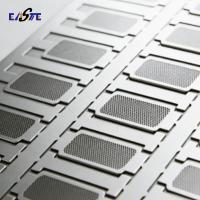 China OEM Chemical Etched Metal Acoustic Meshes 0.03mm Micro Holes for Smartphones Wearables for sale
