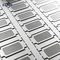 China OEM Chemical Etched Metal Acoustic Meshes 0.03mm Micro Holes for Smartphones Wearables for sale