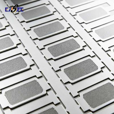 China OEM Chemical Etched Metal Acoustic Meshes 0.03mm Micro Holes for Smartphones Wearables for sale