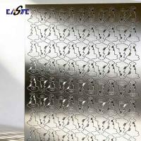 China Custom Photo-Etched Metal Crafts with ±0.01mm Tolerance and 650mm × 1800mm Panel Size for sale