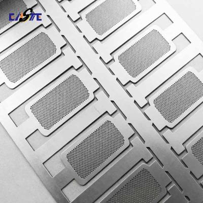 China Chemical Etched Acoustic Mesh Speaker Grill 0.03mm Hole for Smartphone Audio for sale