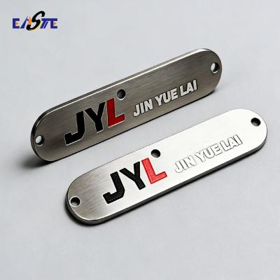China Custom Chemical Etched Metal Nameplates 0.02-1.5mm Thickness with ±0.01mm Tolerance for Industrial Branding for sale